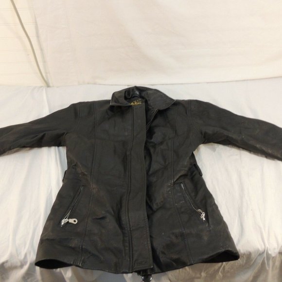 Jackets & Coats | Vintage Kc Collection Womens Asual Szlarge Biker ...